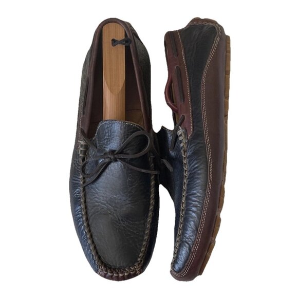 Trask | Shoes | Hs Trask Blackbrown Leather Casual Loafer Driving ...